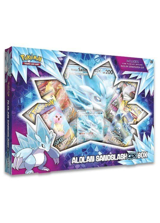 Alolan Sandslash GX Box. - Pokemonkort på Pokemons.dk