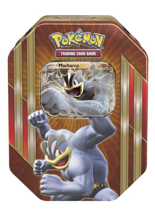 Machamp EX Triple Power Tin Box. - Pokemonkort på Pokemons.dk