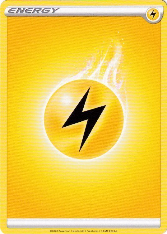 Lightning Energy 2020 - Pokemon energikort på Pokemons.dk