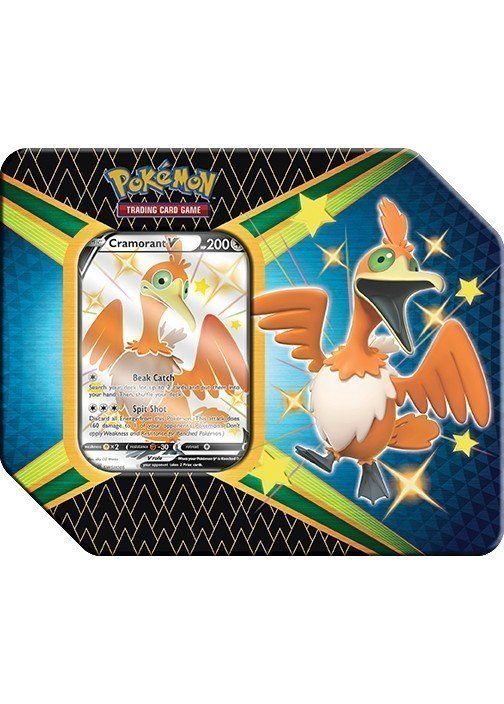 Shiny Cramorant V Box. - Pokemonkort på Pokemons.dk