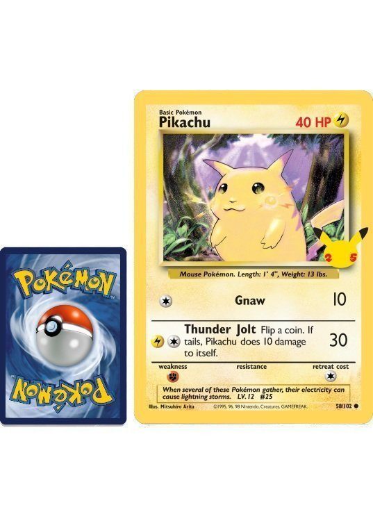 Originale Pokemon Kort Pikachu