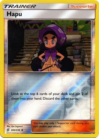 Hapu - 200/236 - Reverse - Pokemon enkeltkort på Pokemons.dk