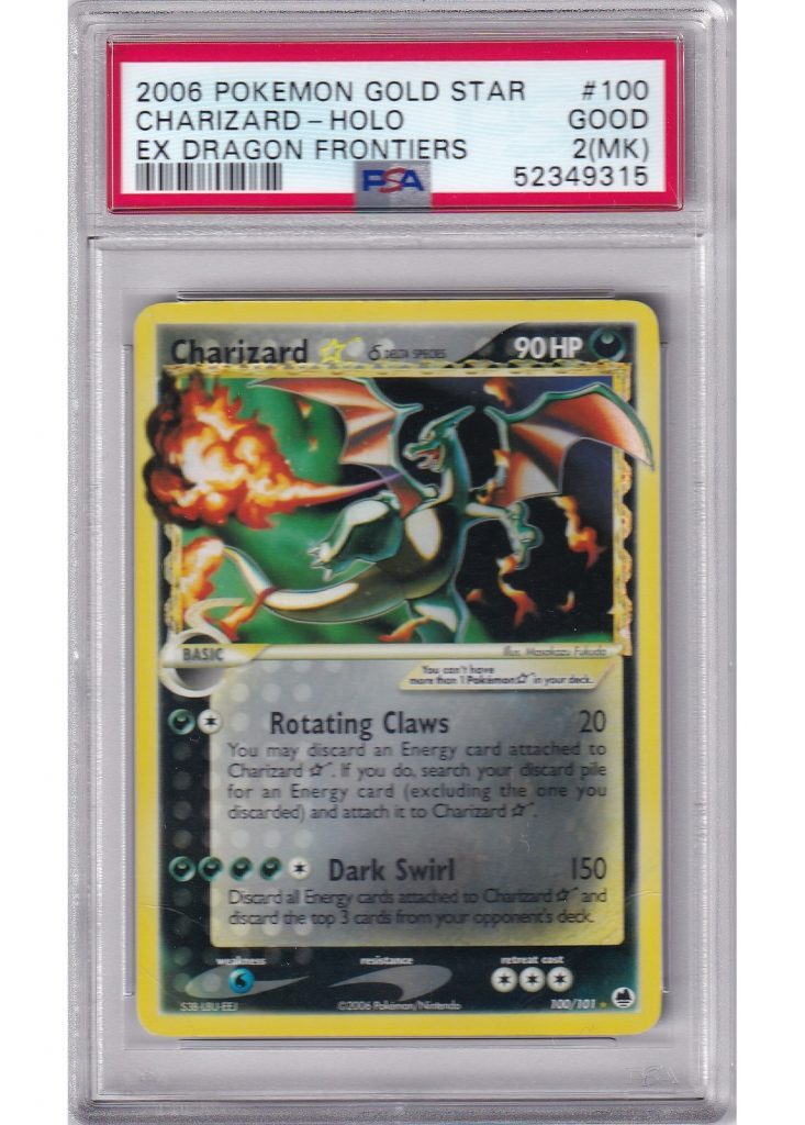 Charizard * (MK) PSA 2 - Gradede pokemon kort på Pokemons.dk