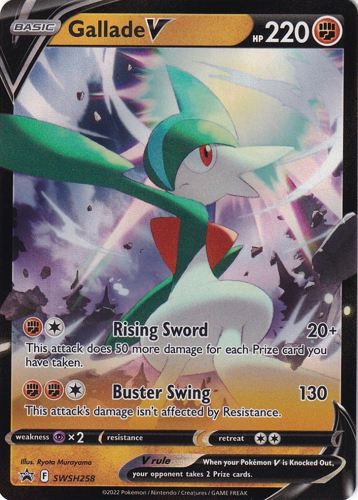 Gallade V - Pokemonkort på Pokemons.dk