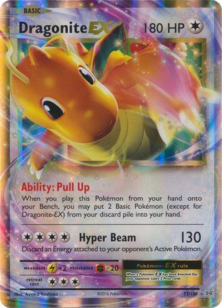 JUMBO Dragonite EX - 72/108 - JUMBOkort på Pokemons.dk