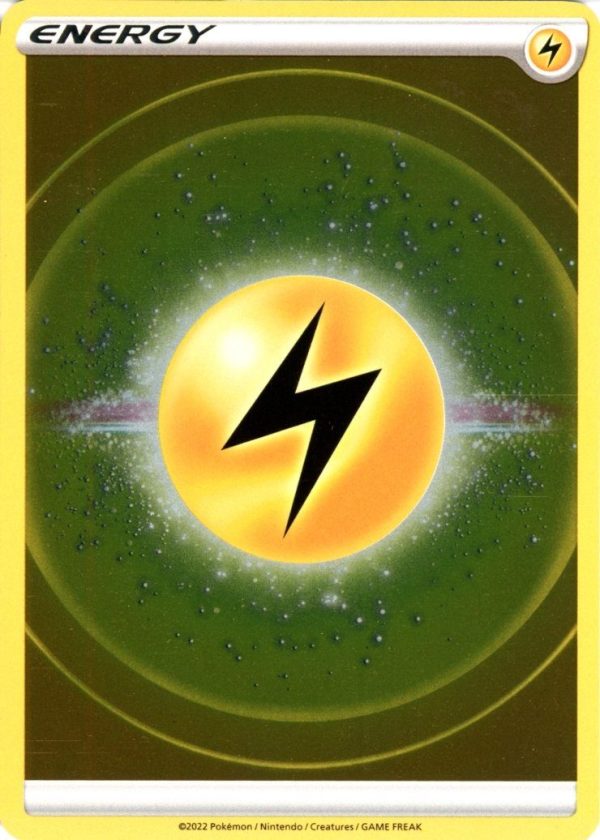 Lightning Energy 2022 - Reverse - Pokemon energikort på Pokemons.dk