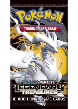 Booster Pack – B&W Legendary Treasures – Reshiram pack art – Pokemons