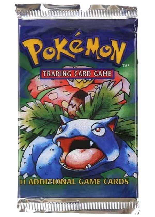 Base Set Booster Pack - Venusaur pack art