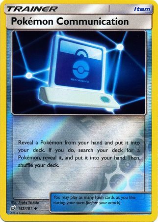 Pokémon Communication - 152/181 - Reverse - Pokemon enkeltkort fra S&M ...