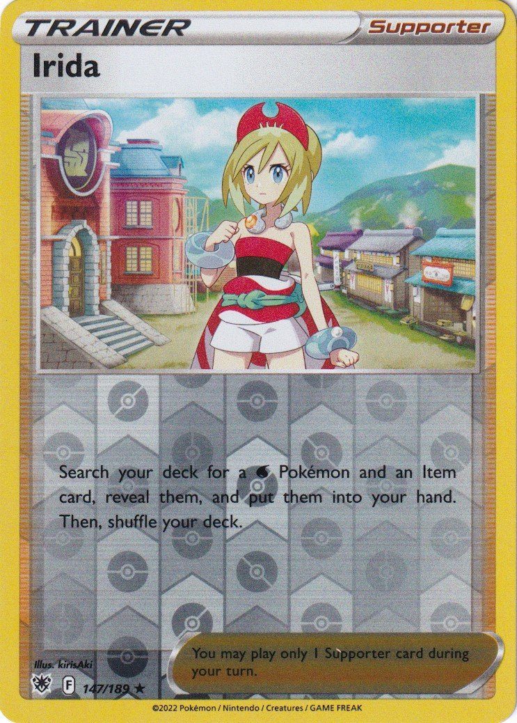 Irida - 147/189 - Reverse - Pokemon enkeltkort fra SWSH Astral Radiance