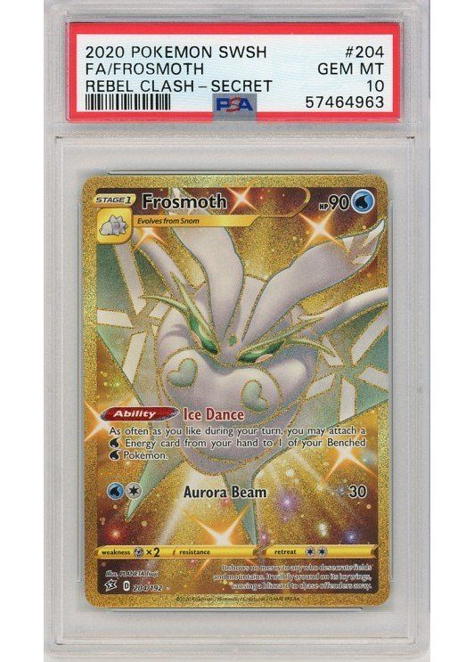 Frosmoth PSA 10 - Gradede pokemon kort på Pokemons.dk