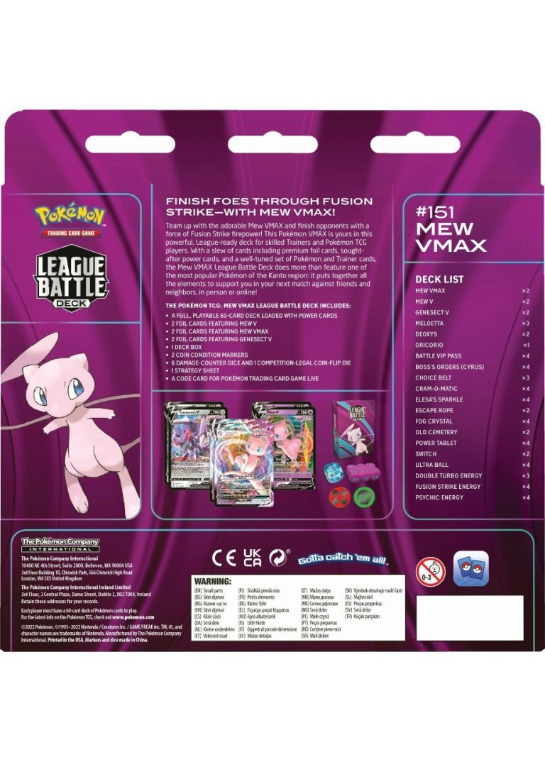 Mew VMAX - Pokemonkort på Pokemons.dk