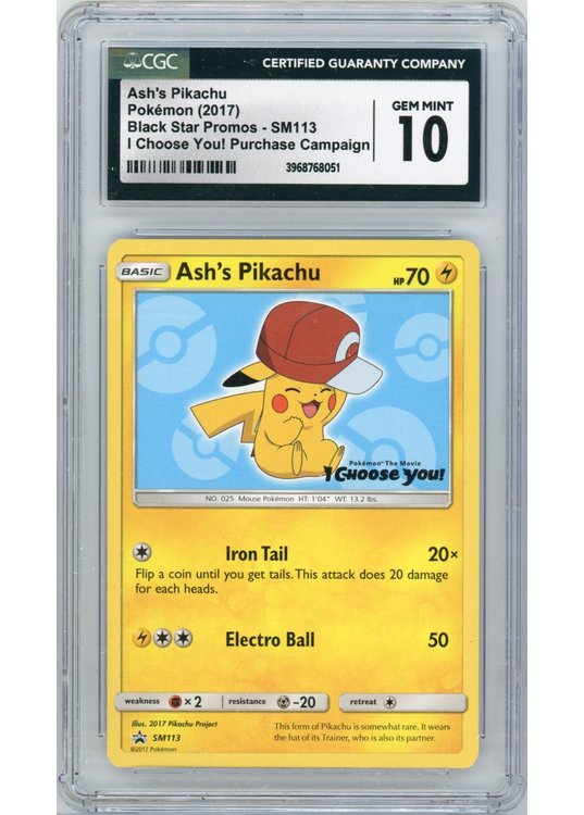 Ashs Pikachu Pokemon Kort Amazon.com: Ash's Pikachu SM108 Promo