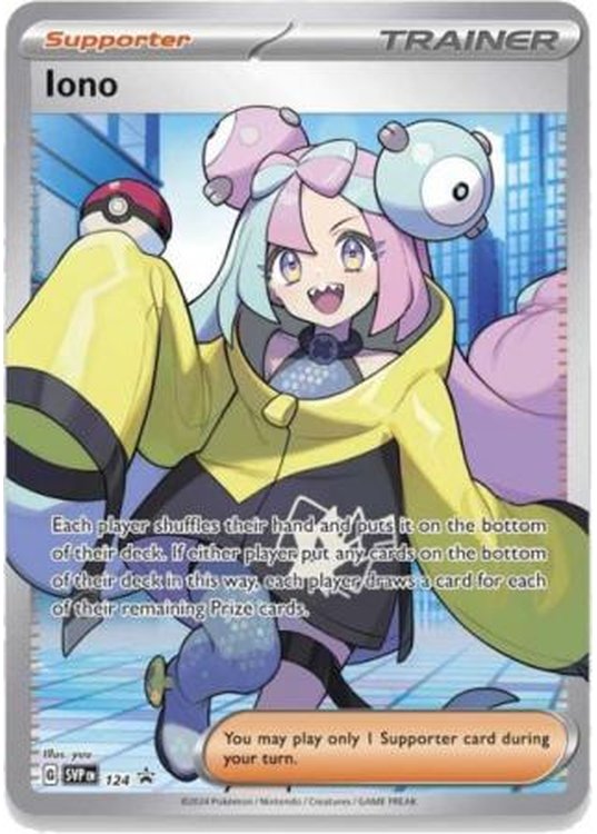 Iono Premium Tournament Collection - Pokemonkort på Pokemons.dk