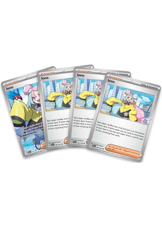 Iono Premium Tournament Collection - Pokemonkort på Pokemons.dk
