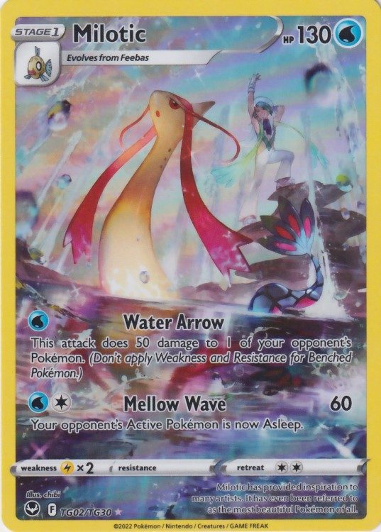 Milotic (Wallace) TG02/TG30 - Pokemon enkeltkort fra SWSH Silver Tempest