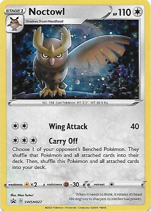 Noctowl - SWSH027 - SWSH027 - Pokemon promokort på Pokemons.dk